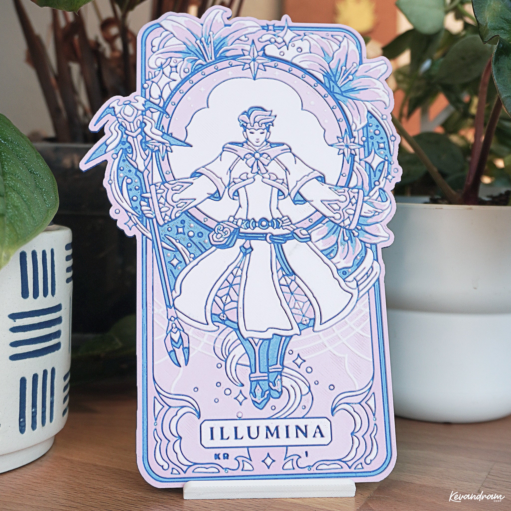 Kera Card No. 3 – “Illumina” | Limited Edition 3D-Printed Collectible